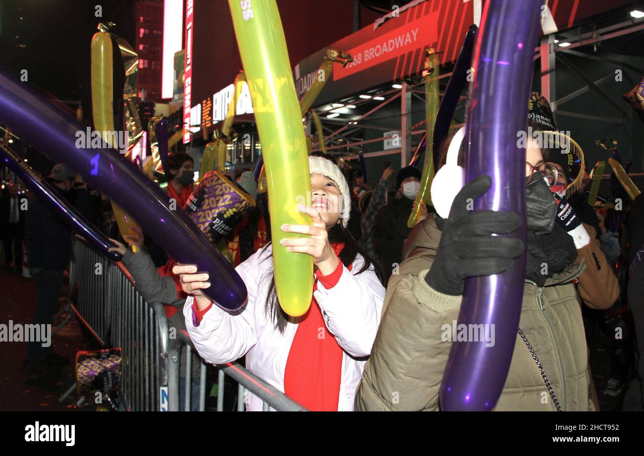 New York, USA. 1st Jan, 2022. (NEW) Musical performance at Ball Drop on ...