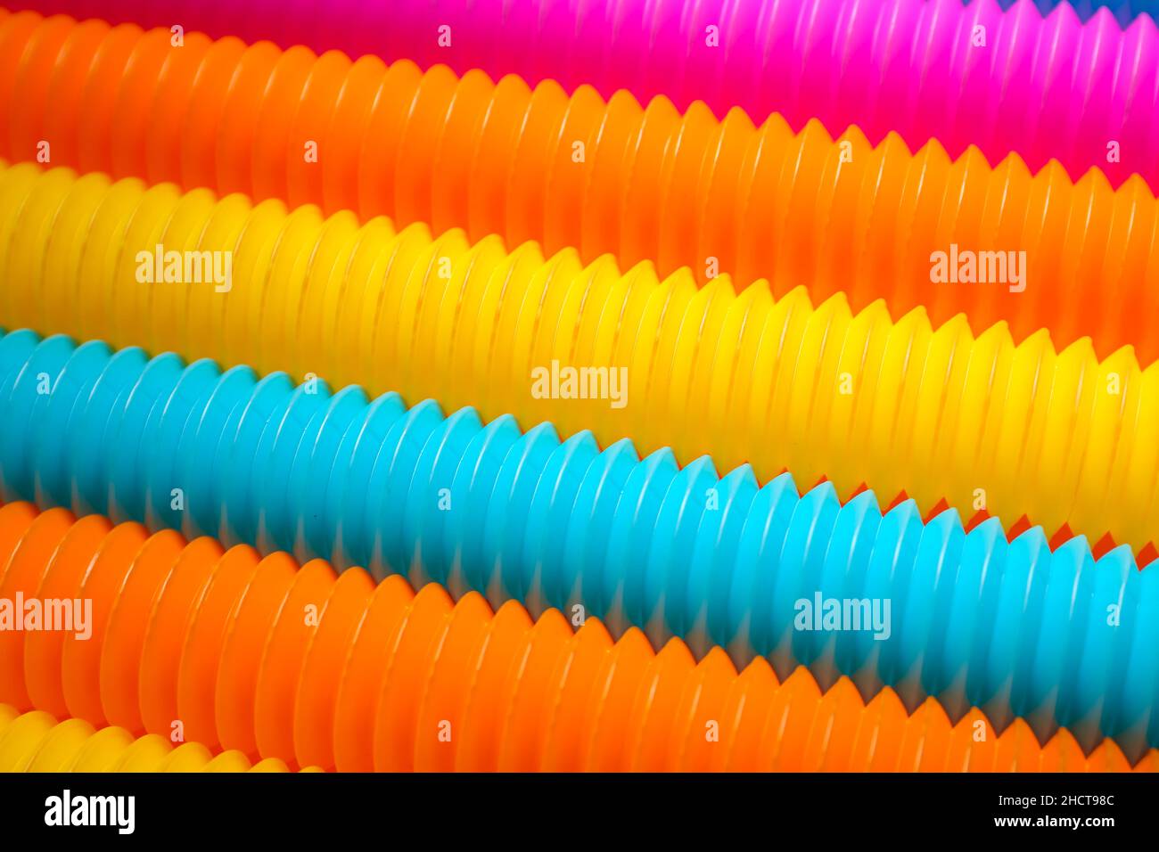 Pop Tubes as background, closeup Stock Photo - Alamy