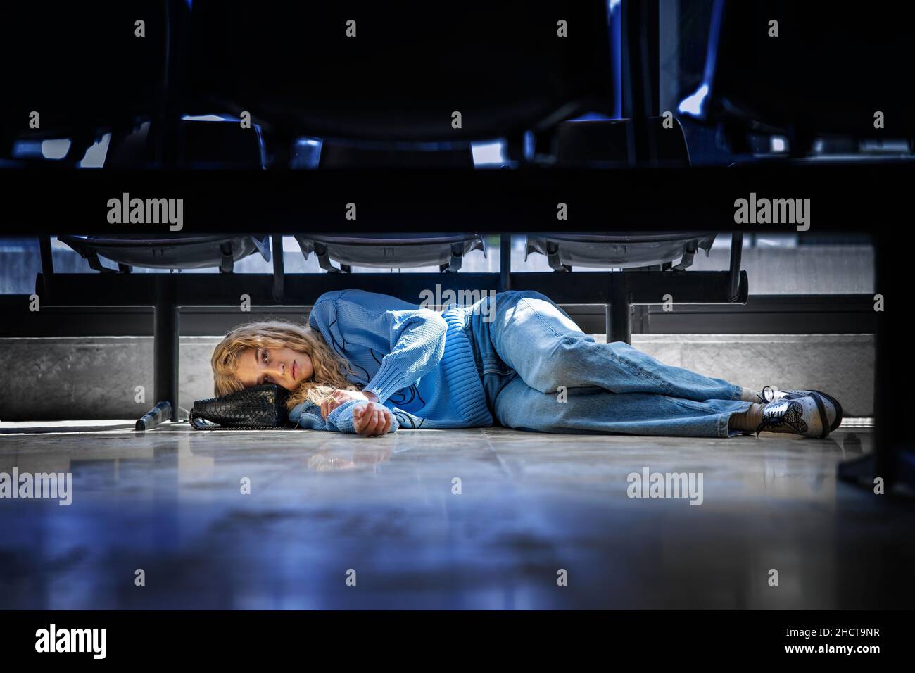 MARIE REUTHER in KAMIKAZE (2021), directed by KASPAR MUNK. Credit ...