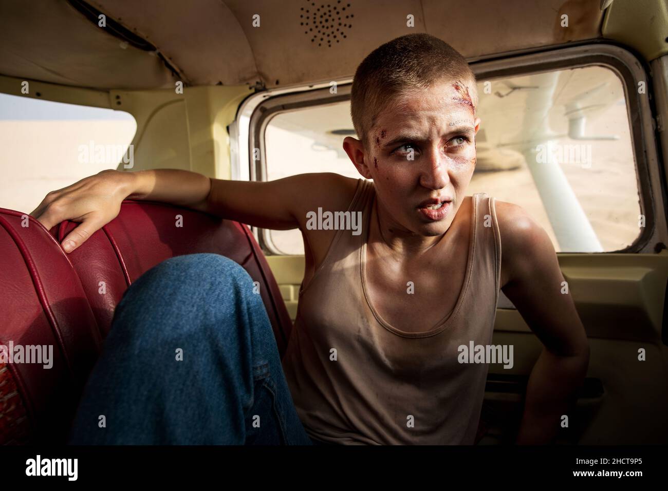 MARIE REUTHER in KAMIKAZE (2021), directed by KASPAR MUNK. Credit ...