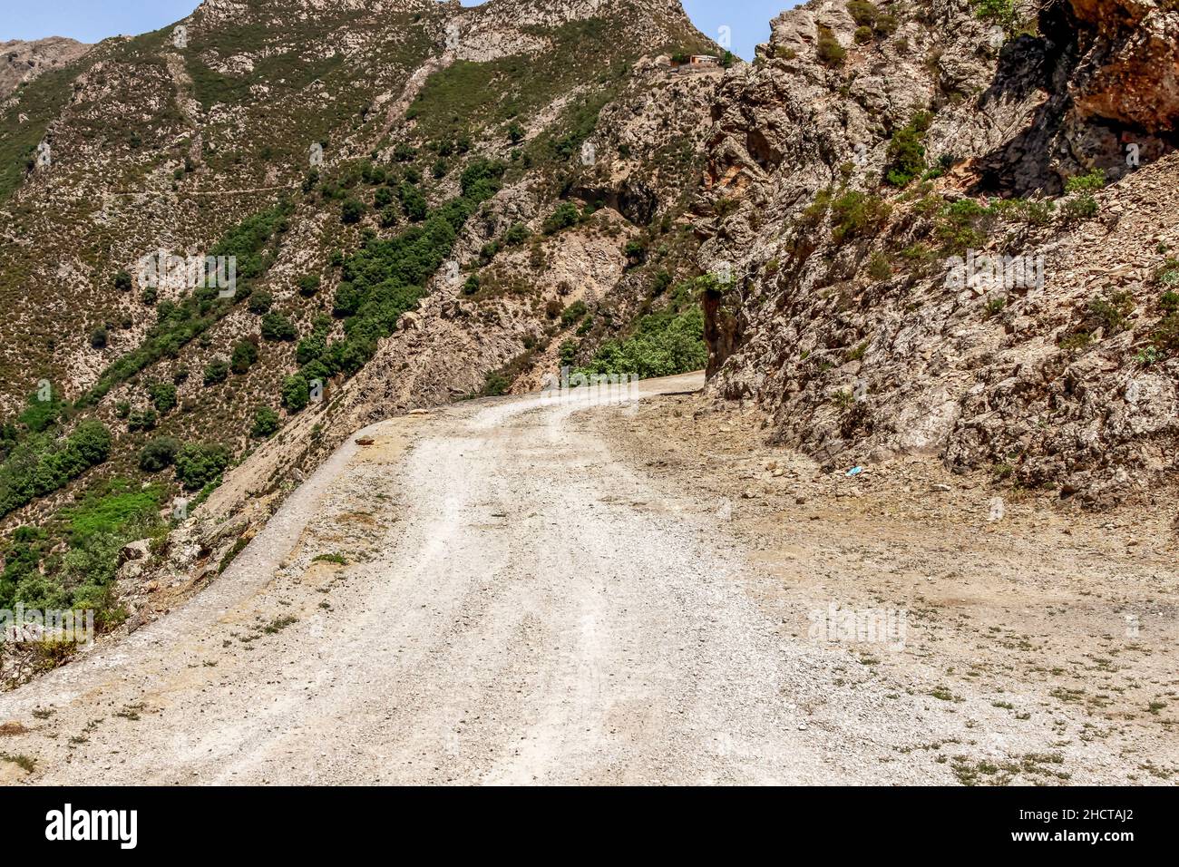 Amazing scenery of Calabrian hills with roads and olive trees visible ...