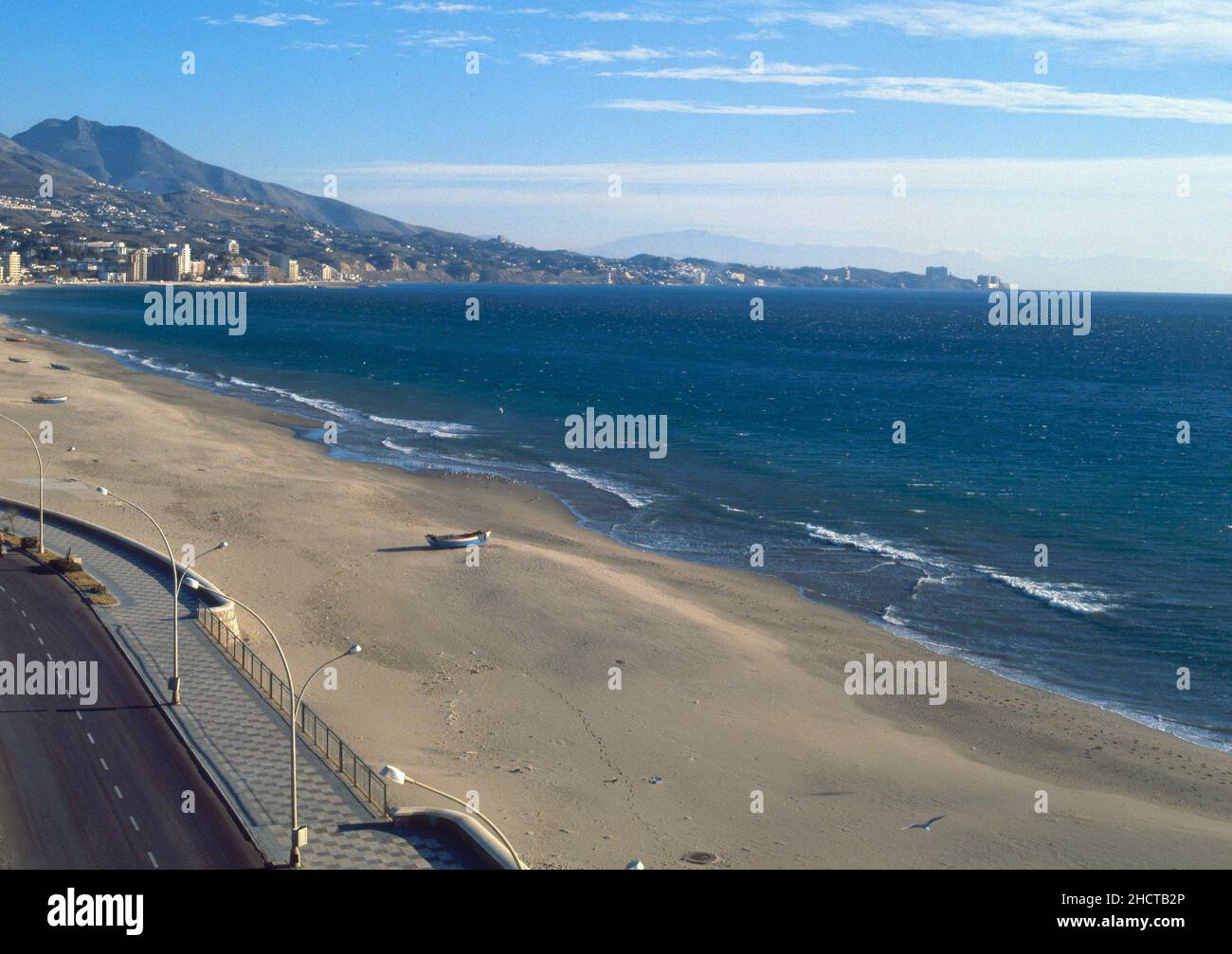 PLAYA. Location: EXTERIOR. FUENGIROLA. Malaga. SPAIN Stock Photo - Alamy