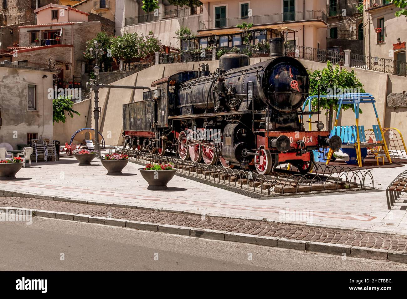 The village of Bova in the Province of Reggio Calabria, Italy Stock ...