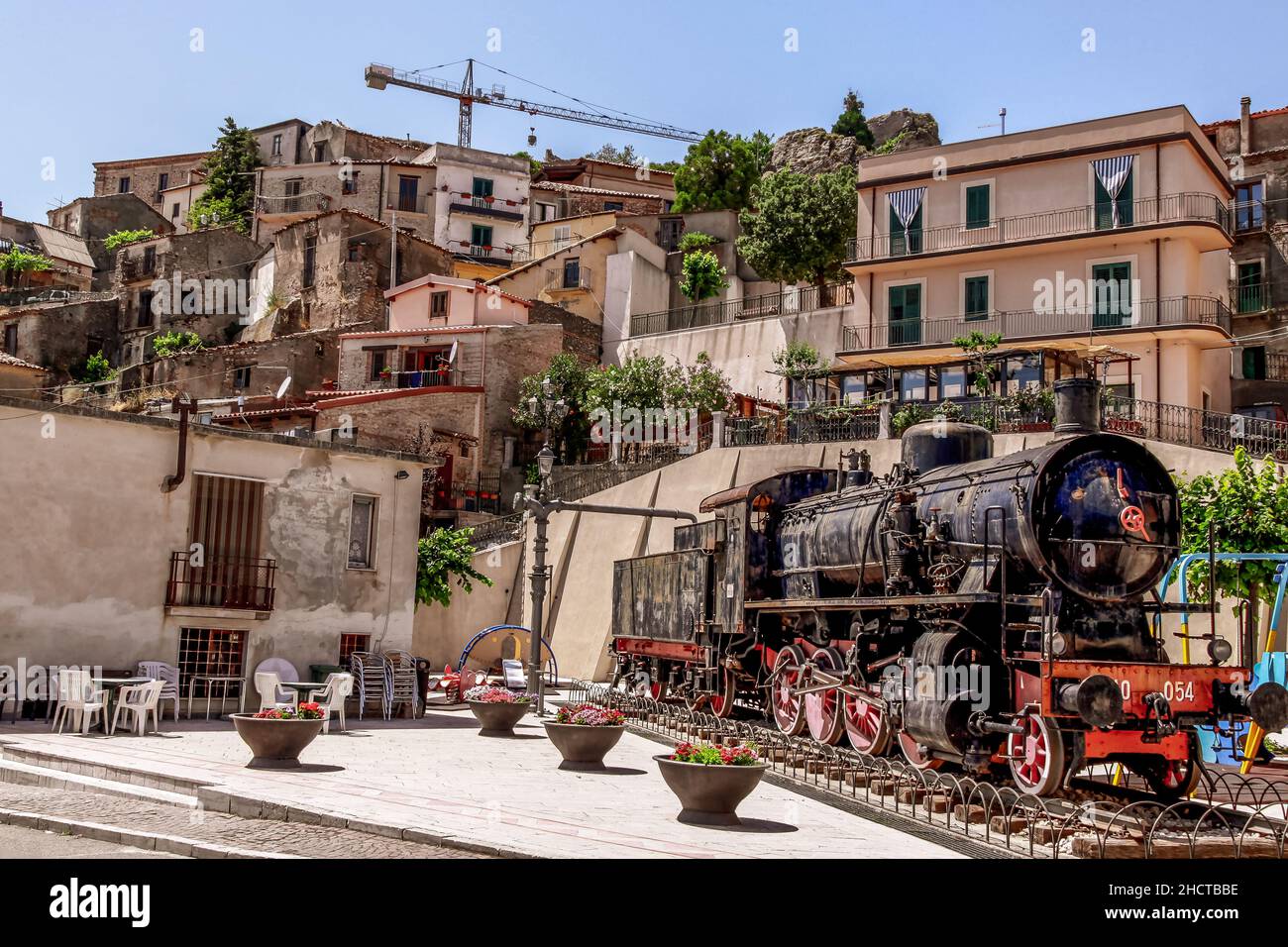 The village of Bova in the Province of Reggio Calabria, Italy Stock ...