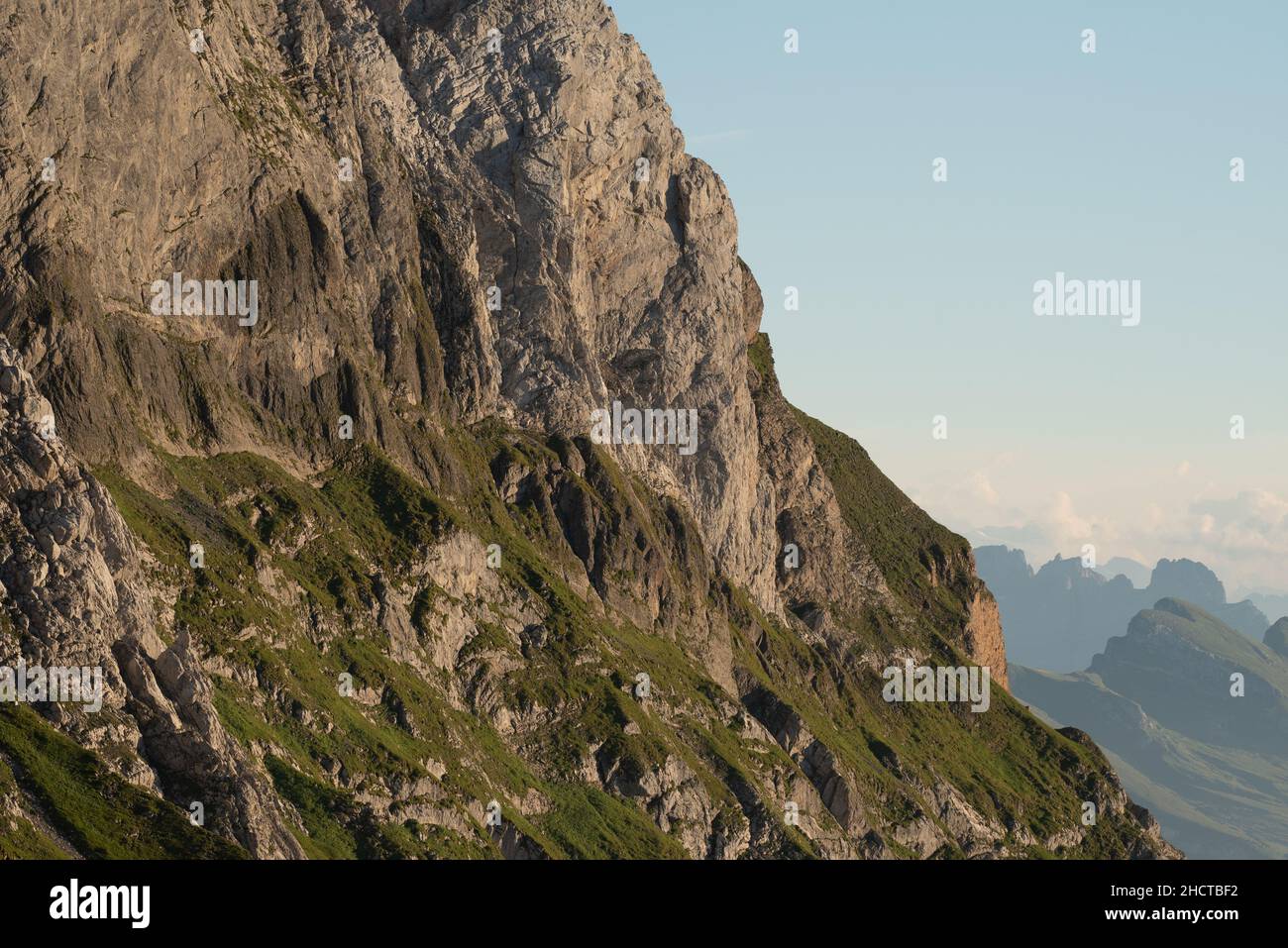 Swiss mountains - monumental rock formations in the Alps Stock Photo ...