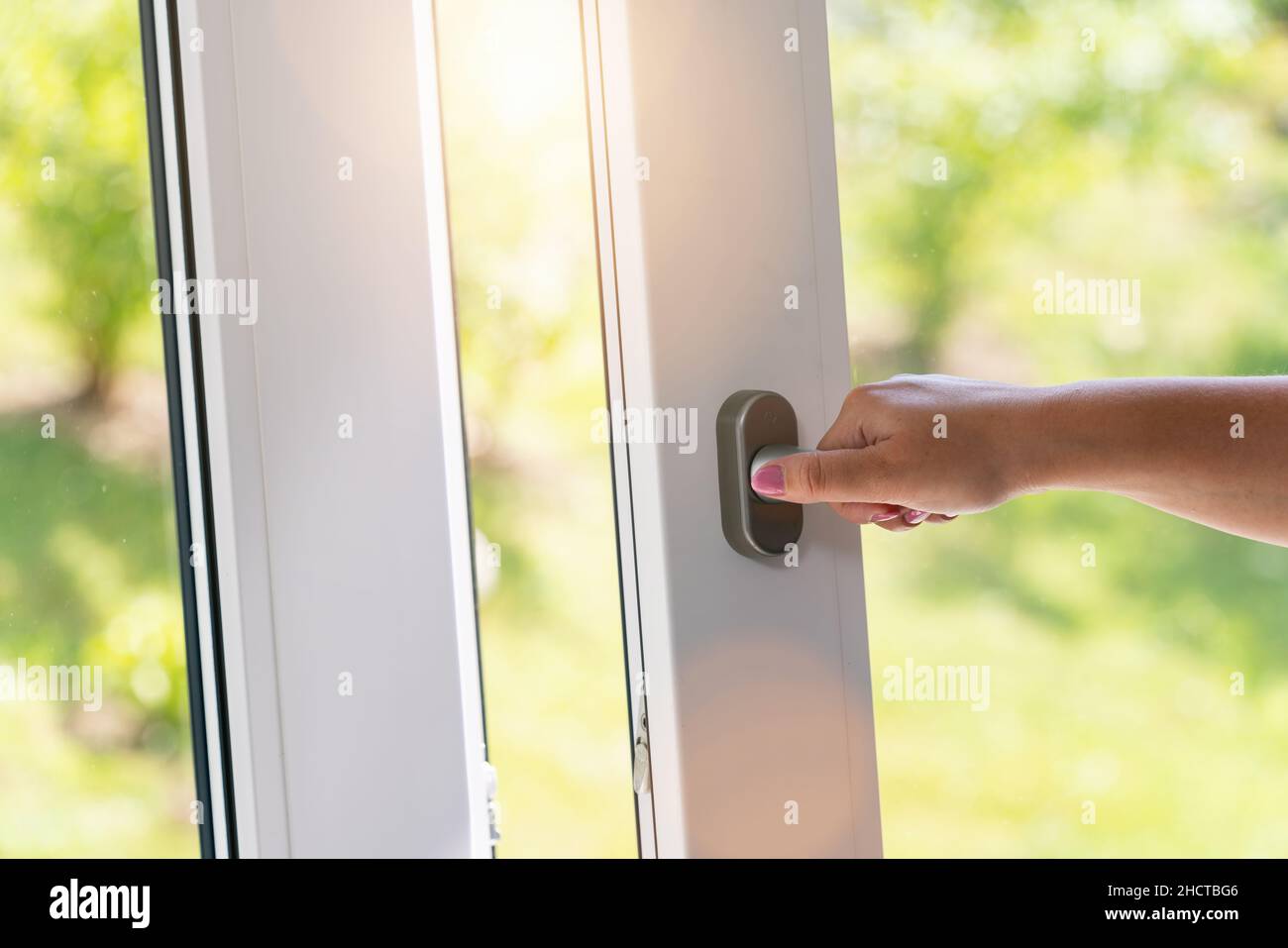 Double action door hi-res stock photography and images - Alamy