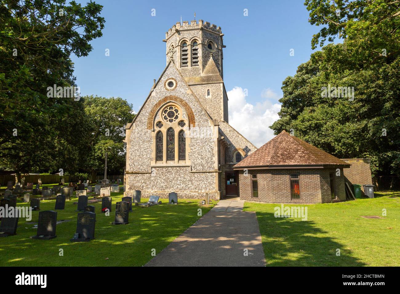 Village parish church of Saint Margaret, Hopton-on-Sea, Norfolk ...