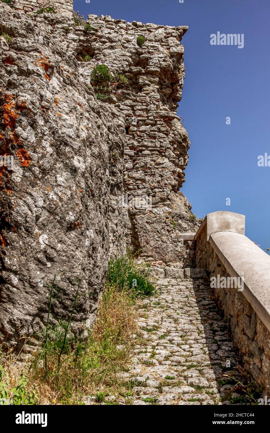 The village of Bova in the Province of Reggio Calabria, Italy Stock ...