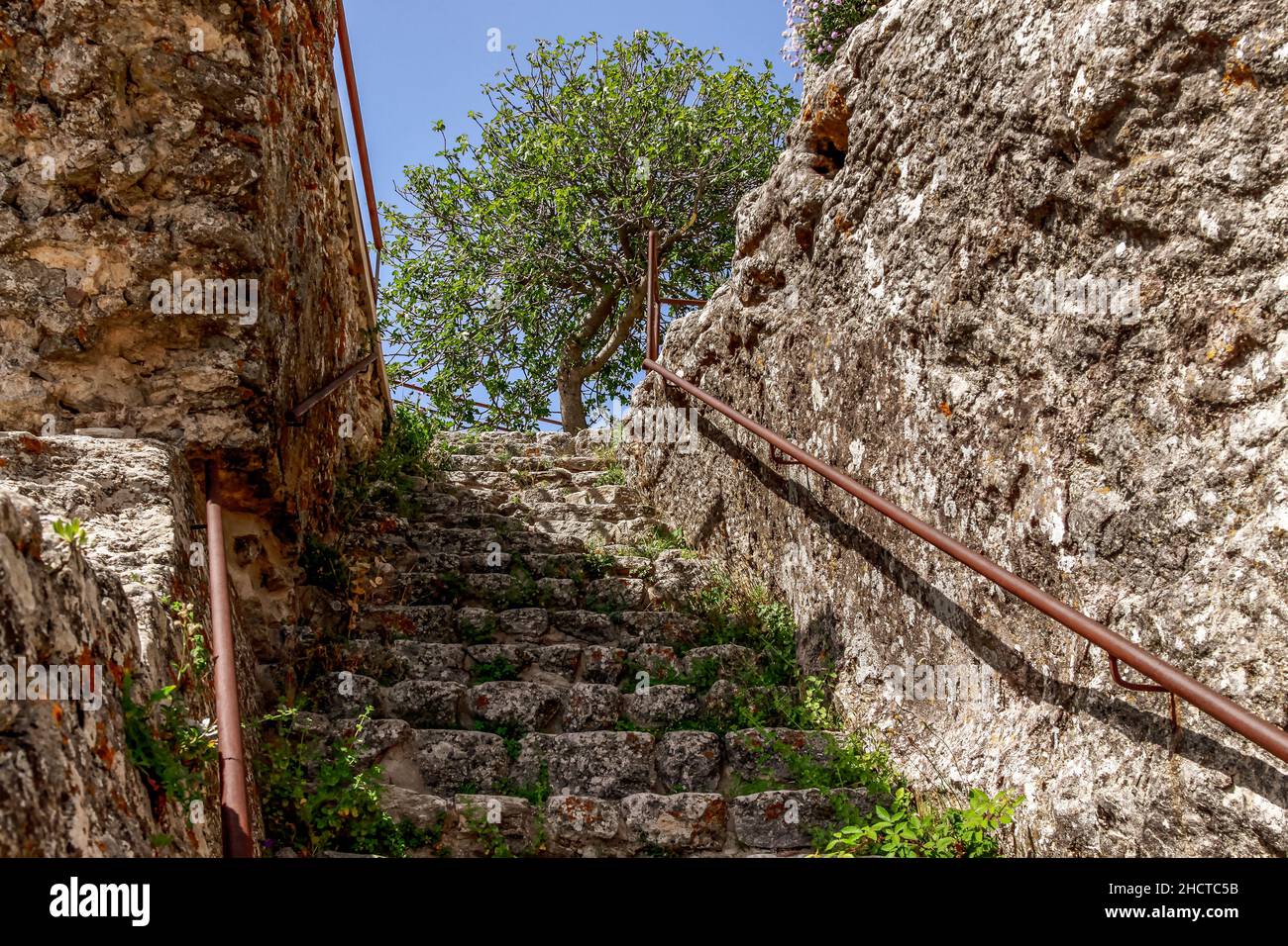 The village of Bova in the Province of Reggio Calabria, Italy Stock ...
