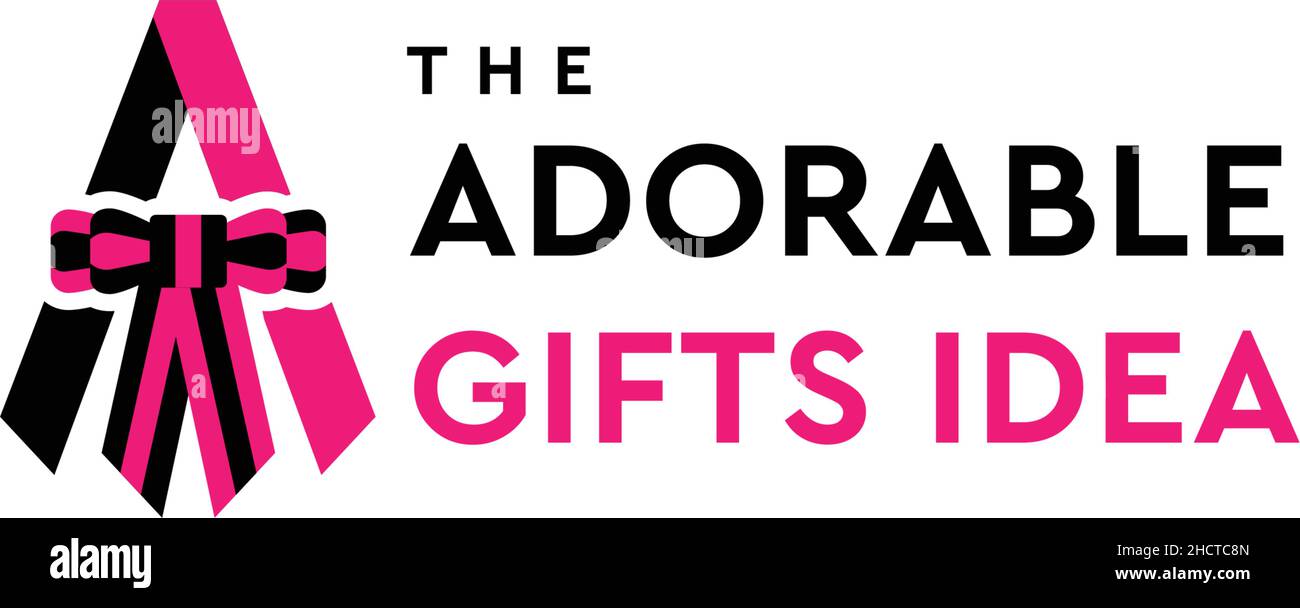 Flat colorful THE ADORABLE GIFTS IDEAN logo design Stock Vector Image ...