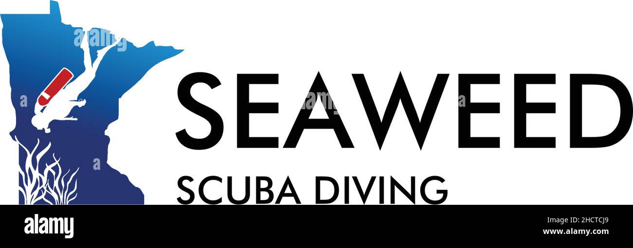 Art underwater man Stock Vector Images - Alamy