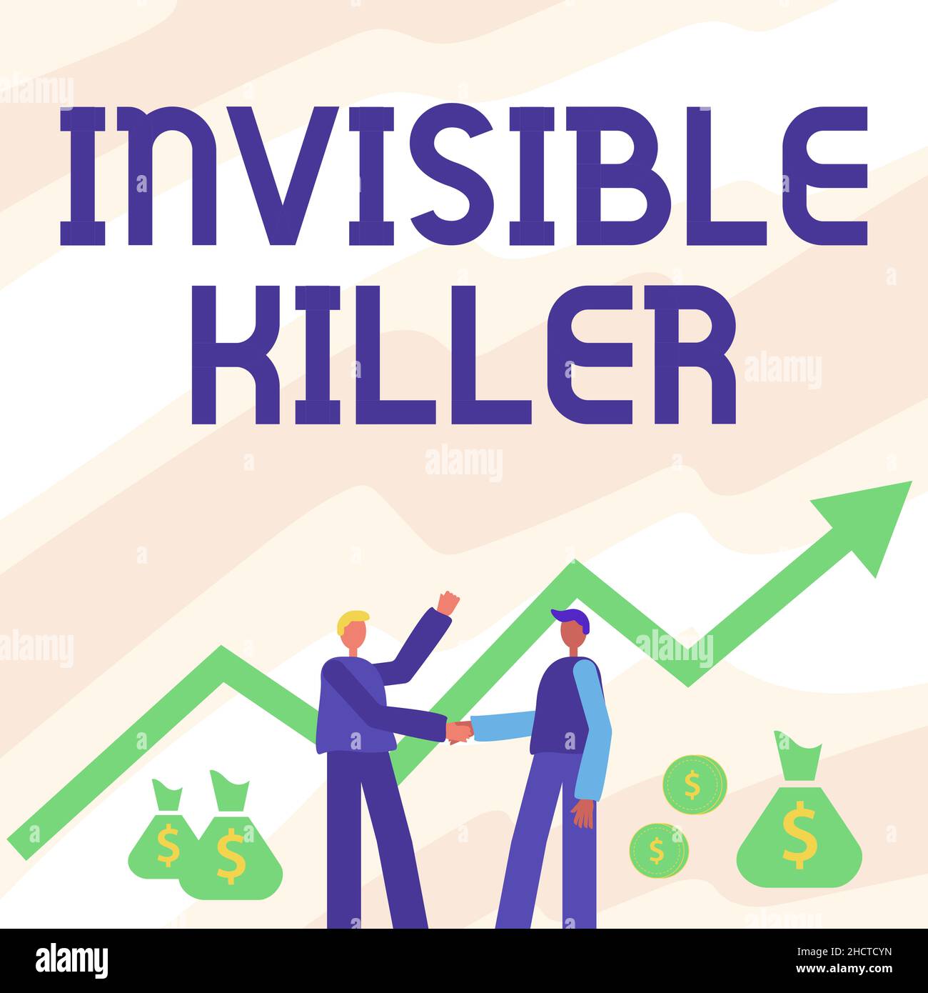 Text caption presenting Invisible Killer. Business concept presence ... Text caption presenting Invisible Killer. Business concept presence ...