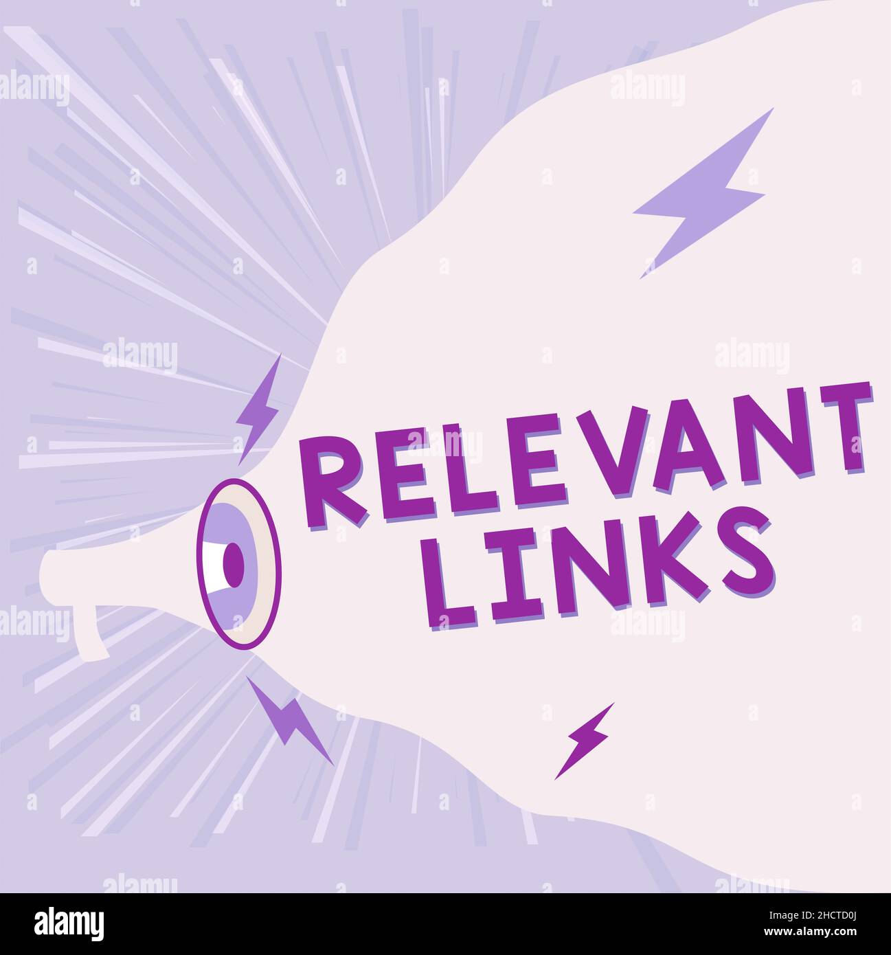 Hand writing sign Relevant Links. Word Written on Significant sites for ...