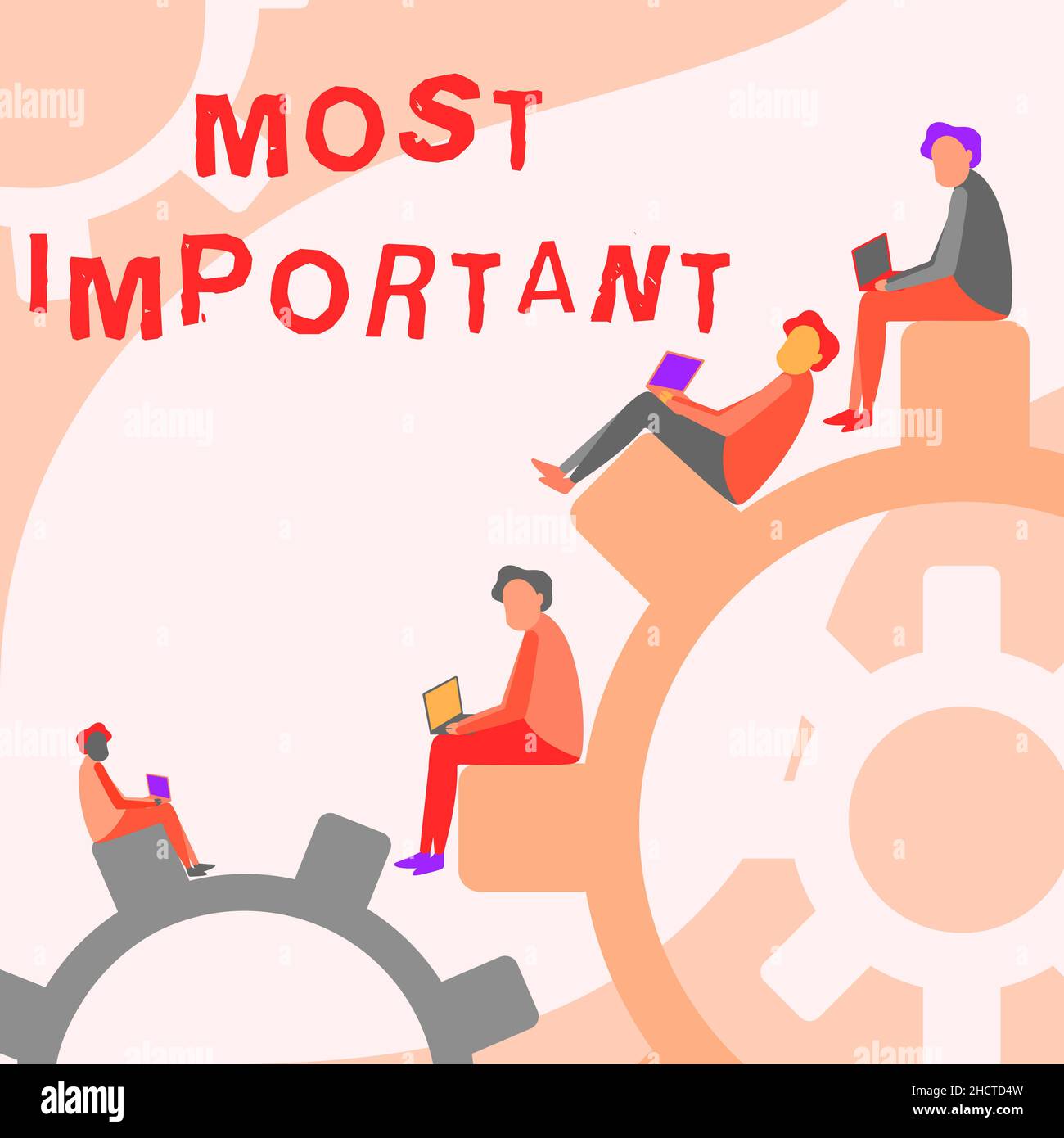 Inspiration showing sign Most Important. Business idea Greatest or ...