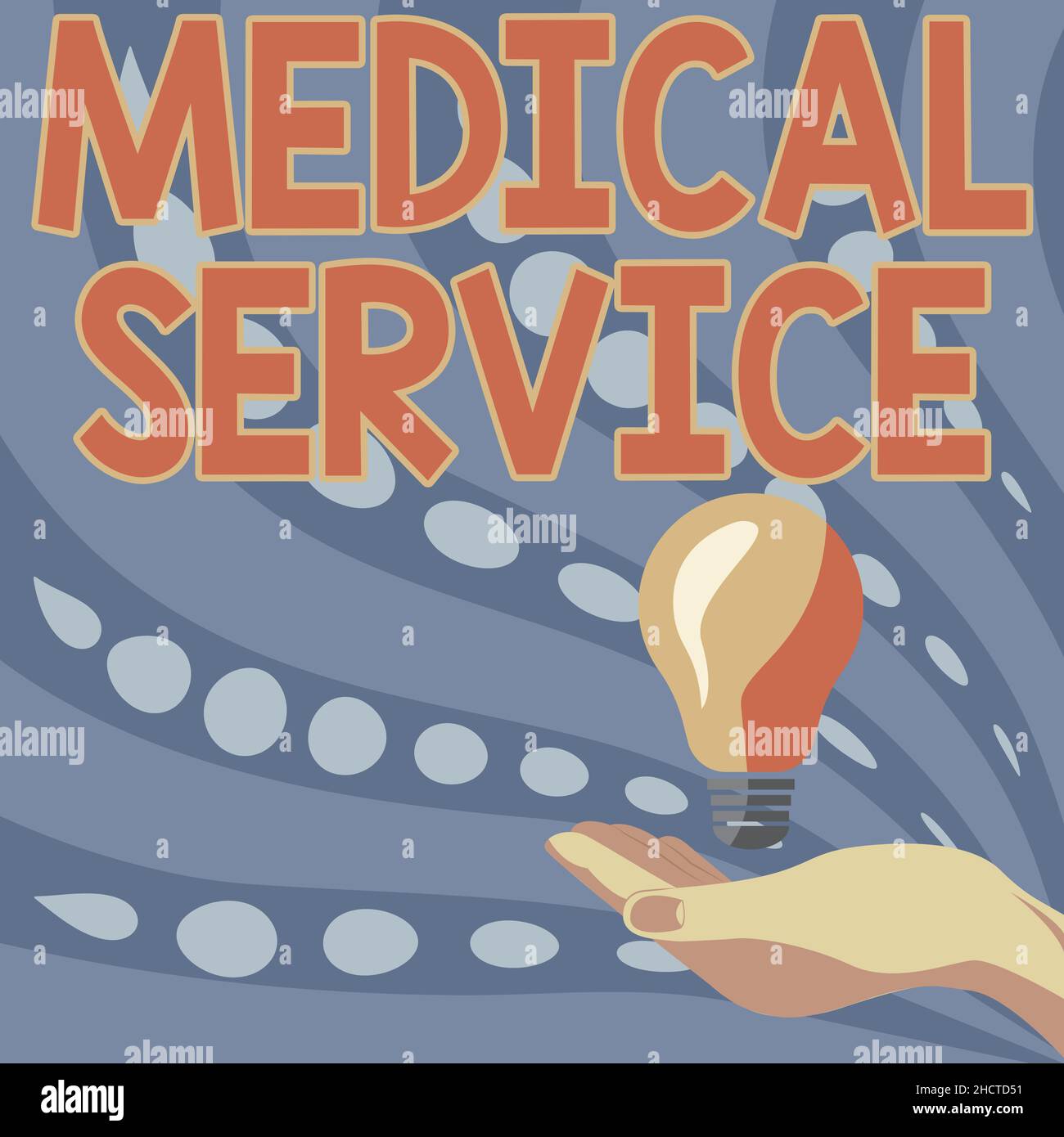Inspiration showing sign Medical Service. Business overview treat ...
