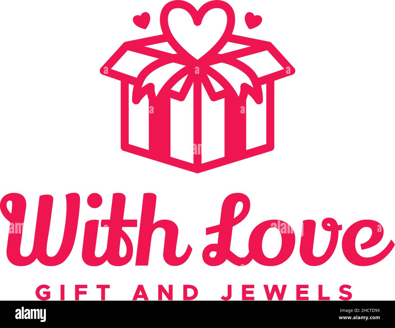 Cute design love gift Stock Vector Images - Alamy