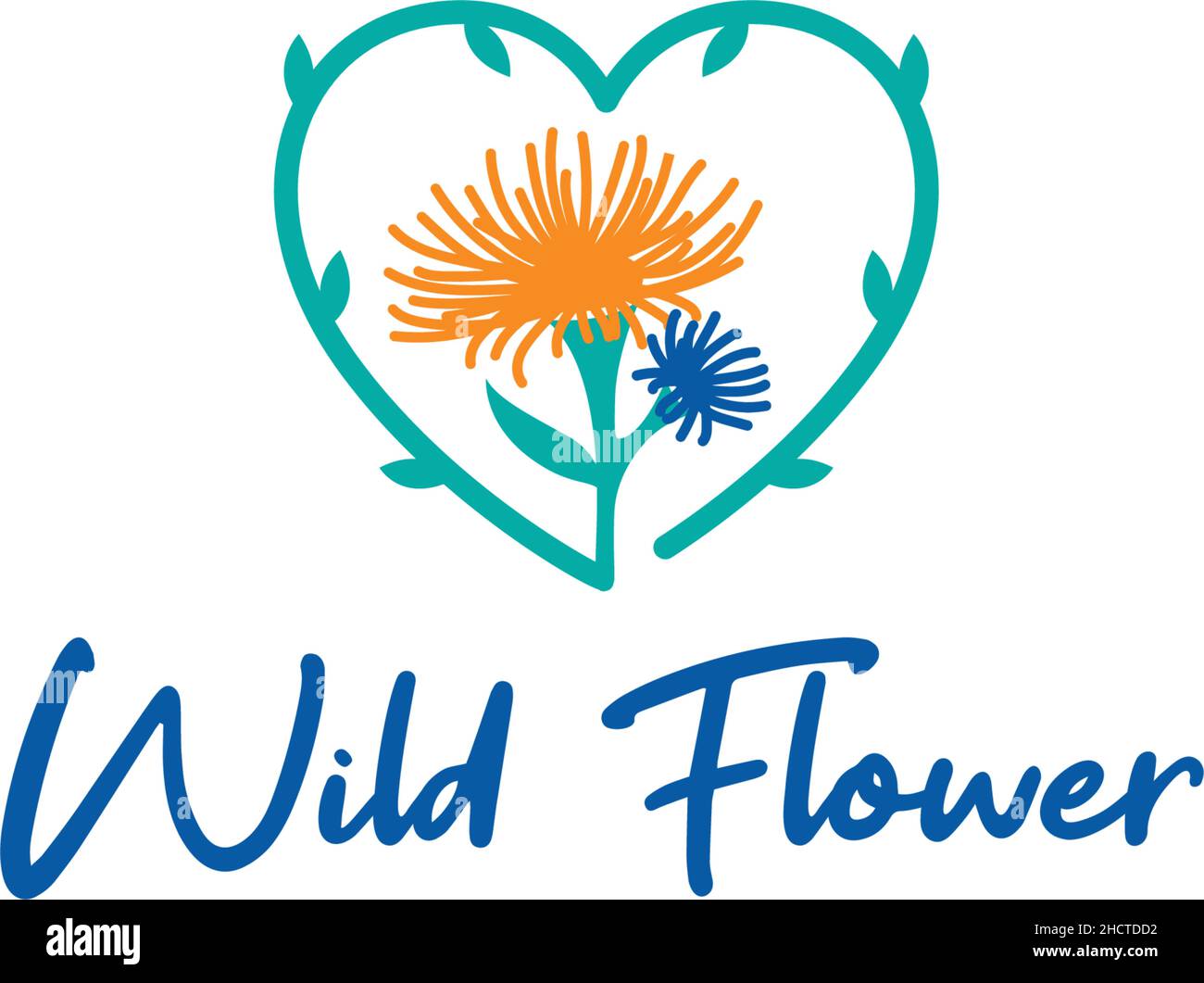 Prairie wildflower Stock Vector Images - Alamy