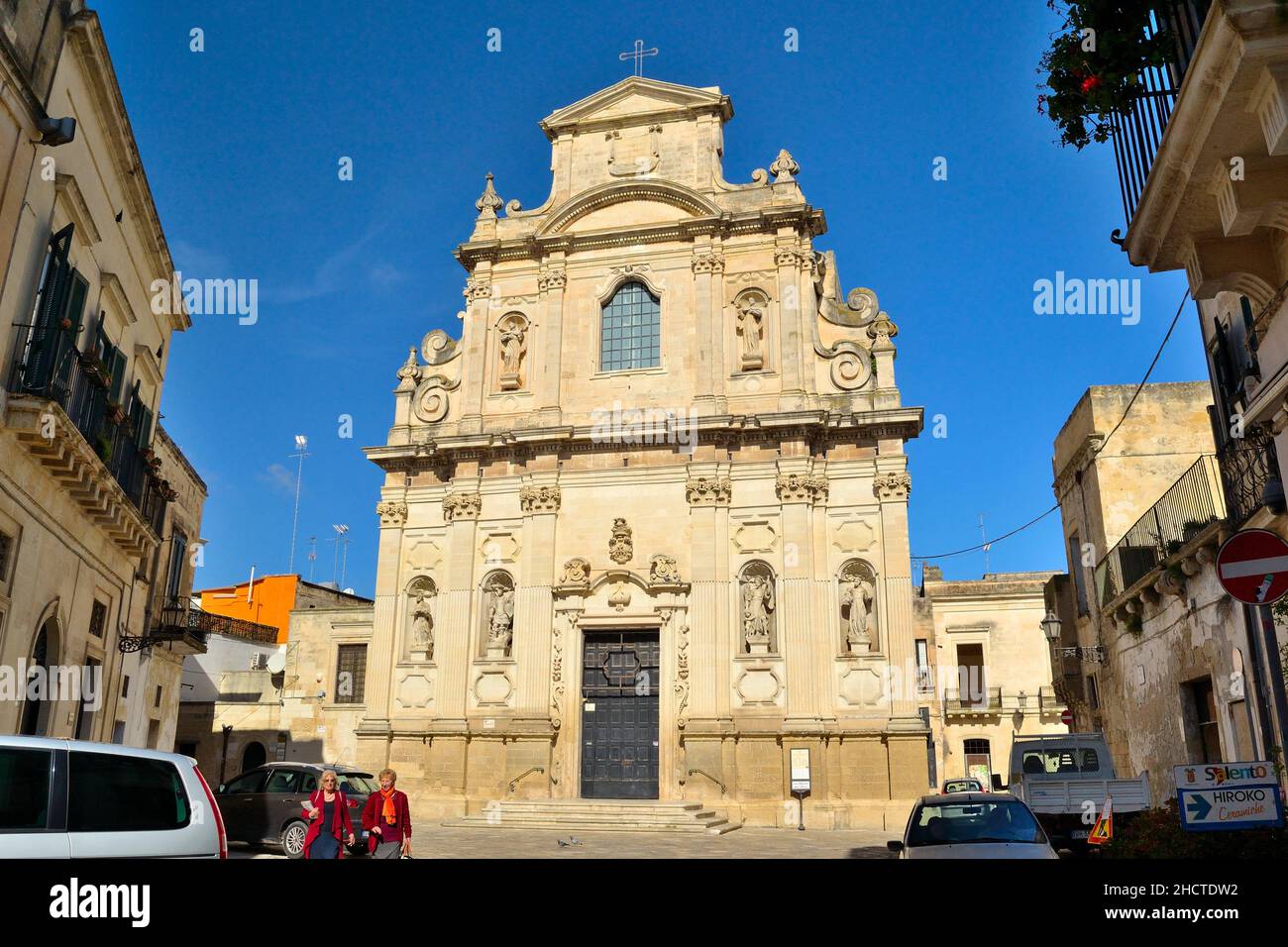 View of Lecce Stock Photo - Alamy