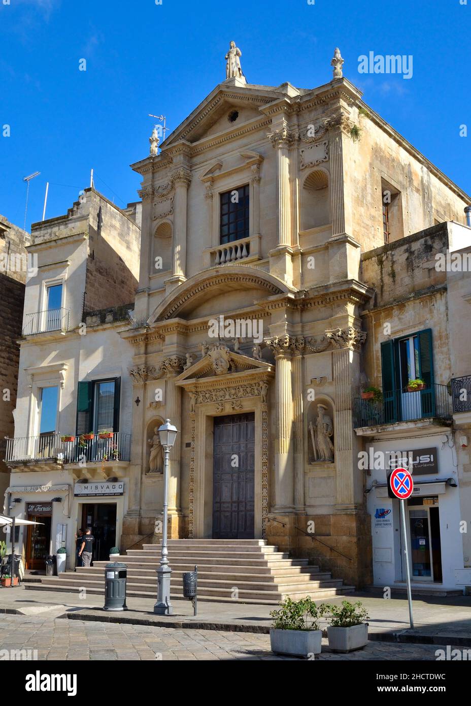 View of Lecce Stock Photo - Alamy