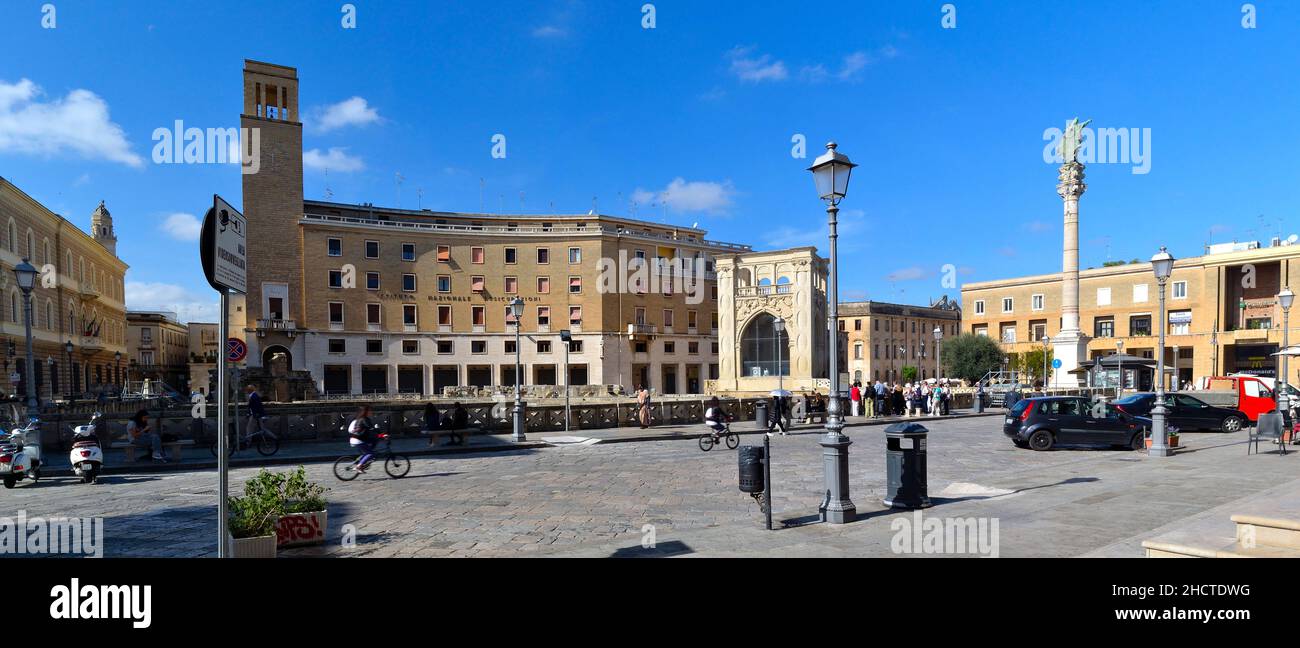 View of Lecce Stock Photo - Alamy