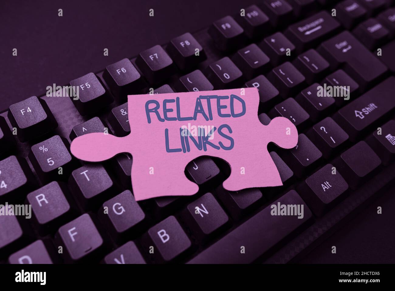 Text showing inspiration Related Links. Business approach Website ...