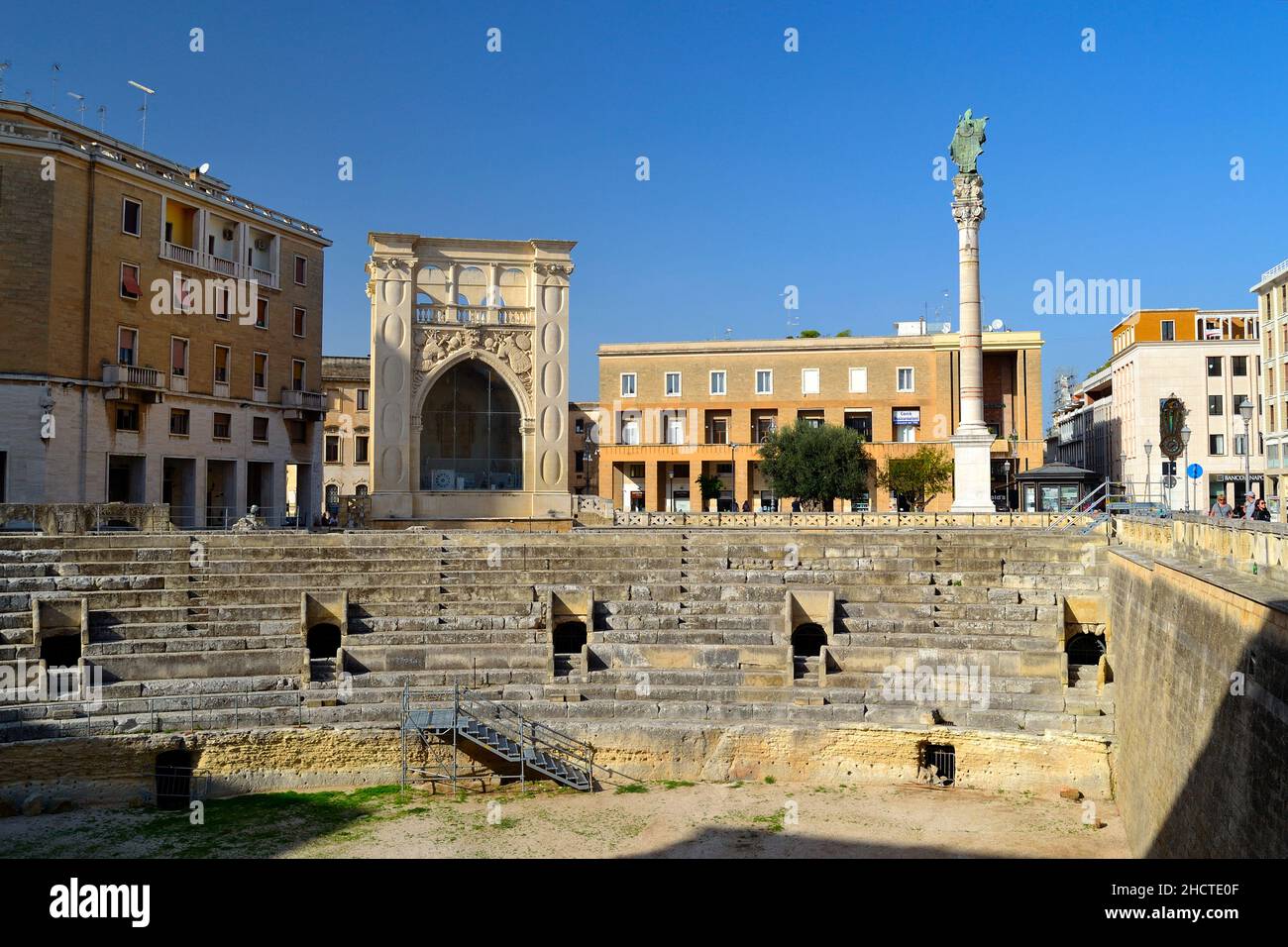 View of Lecce Stock Photo - Alamy