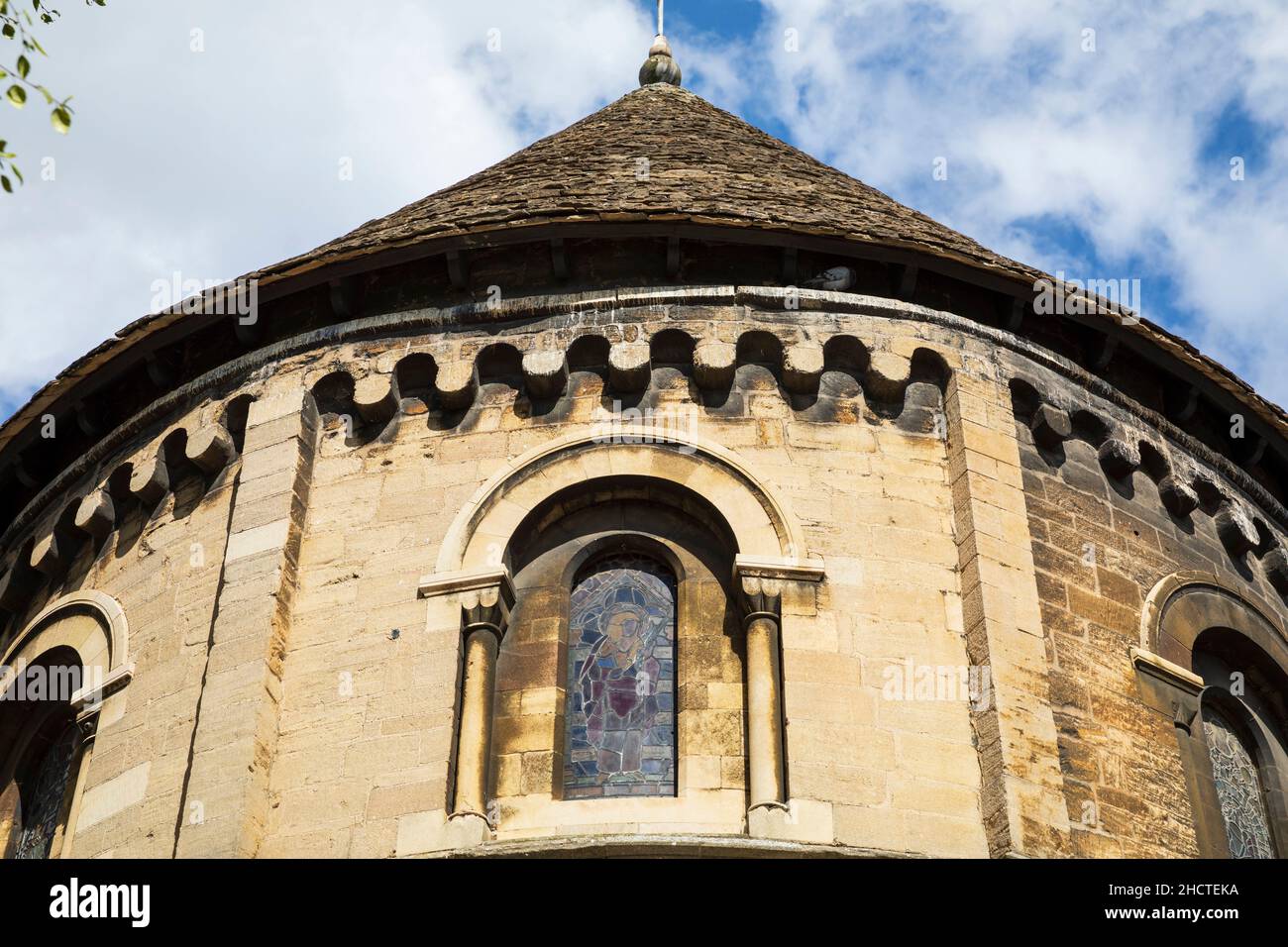 The Round Church (detail), Cambridge, England Stock Photo - Alamy