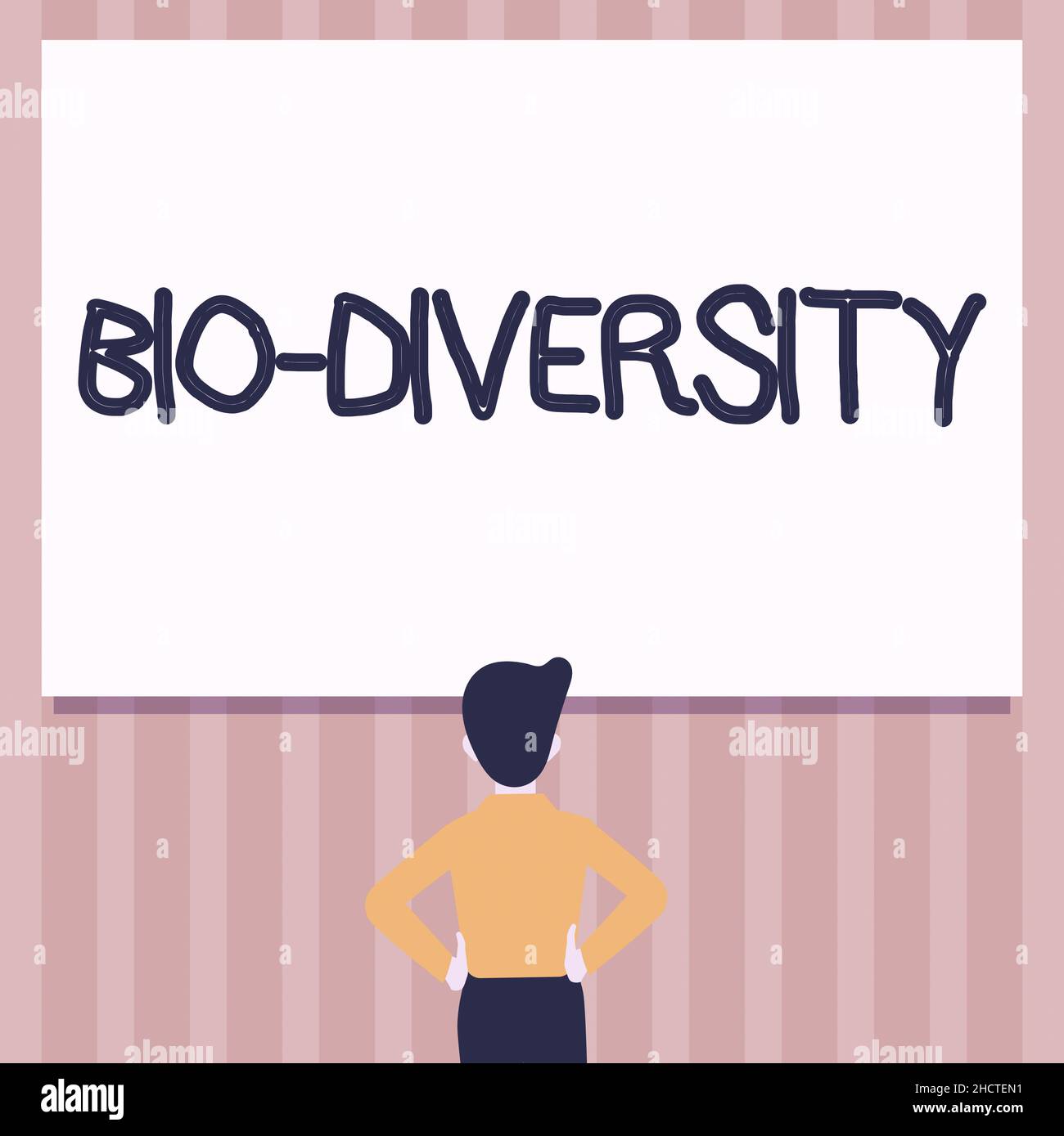 Handwriting text Bio Diversity. Conceptual photo Variety of Life ...