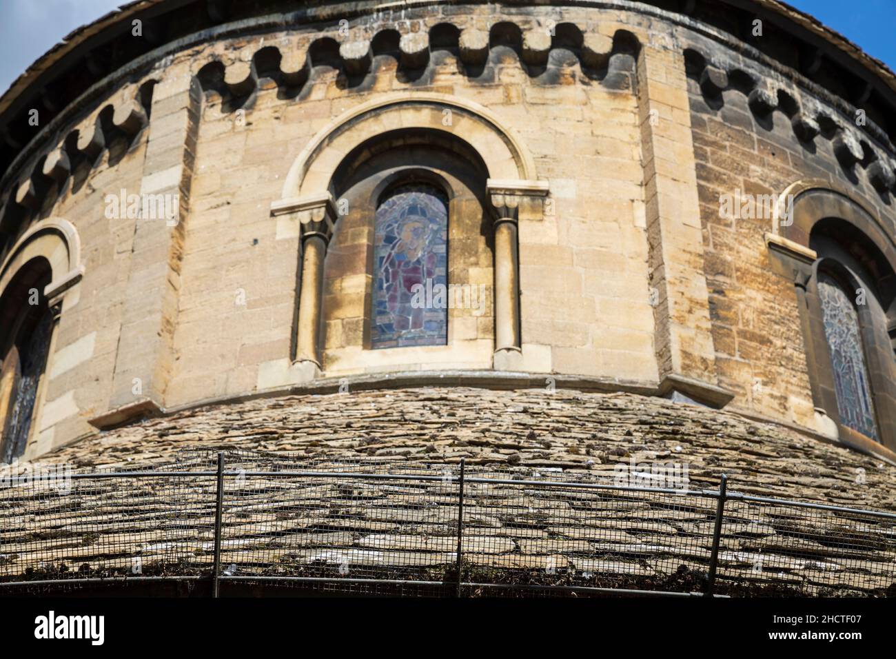 The Round Church (detail), Cambridge, England Stock Photo - Alamy