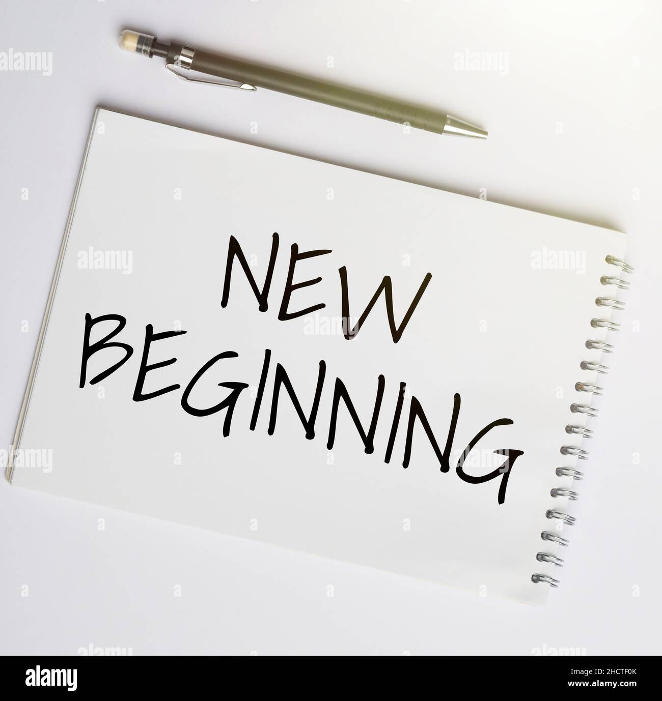 Inspiration showing sign New Beginning. Business concept Different ...