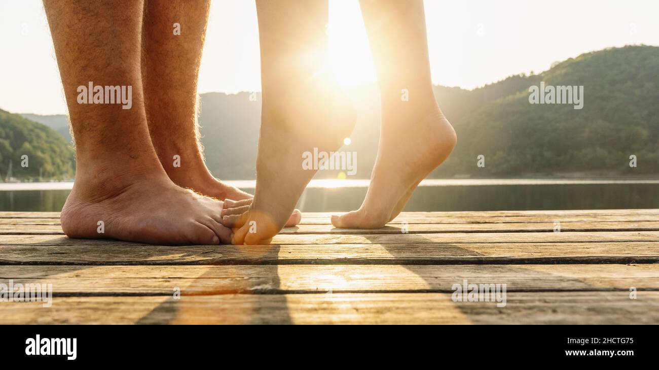 Kissing feet hi-res stock photography and images - Alamy