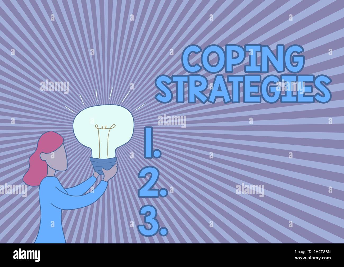 Conceptual display Coping Strategies. Word for general plan or set of ...