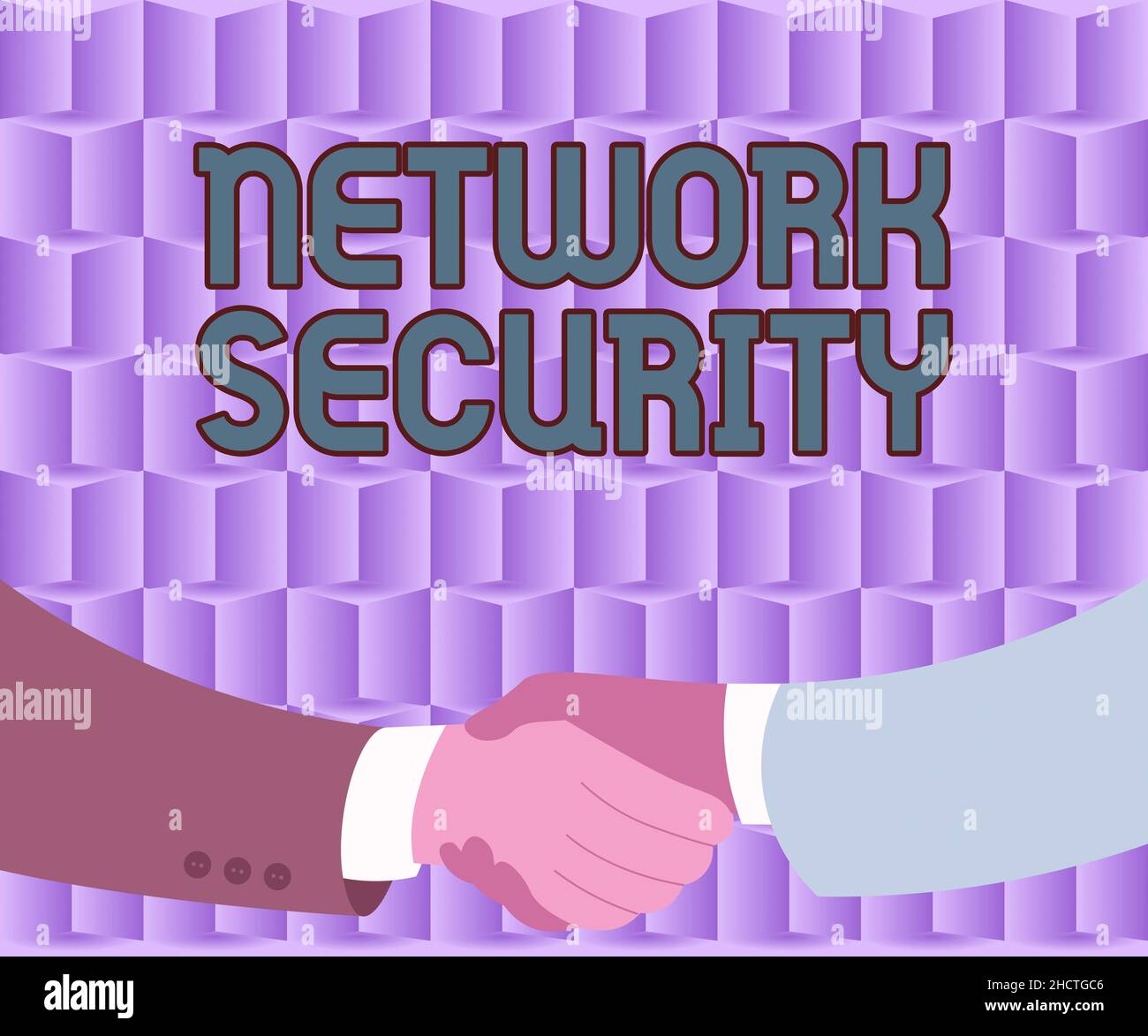 Handwriting Text Network Security Internet Concept Practice Of Securing A Computer Web From