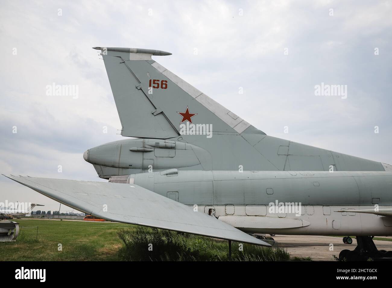 KIEV, UKRAINE - AUGUST 01, 2021: Ukrainian Air Force Tupolev Tu-22M ...