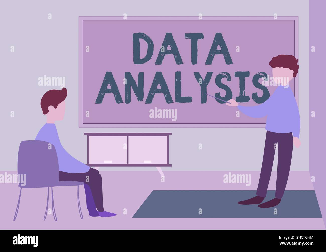Conceptual caption Data Analysis. Word Written on Business intelligence and analytics with a new ...