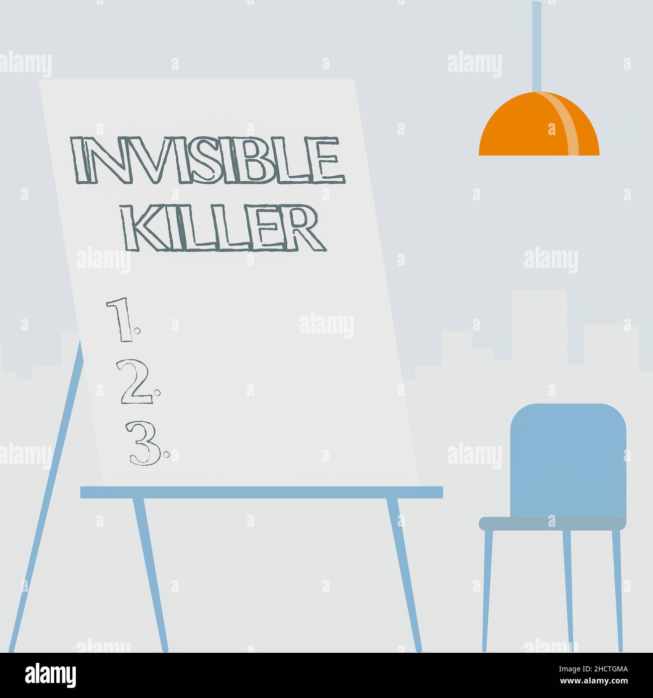 Conceptual display Invisible Killer. Word Written on presence into the ... Conceptual display Invisible Killer. Word Written on presence into the ...