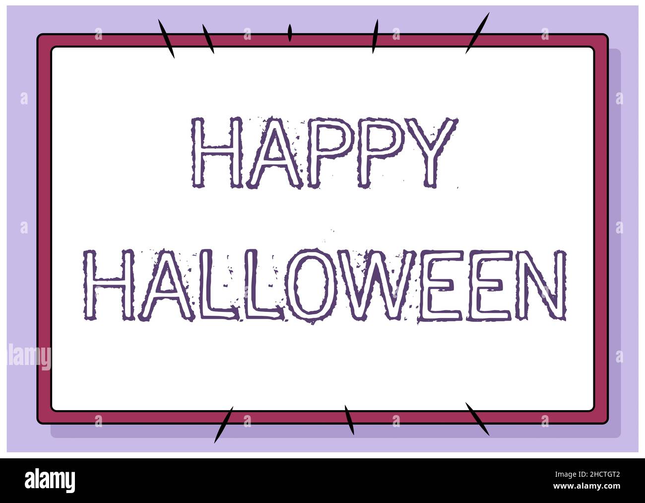 Hand writing sign Happy Halloween. Word for a day related with scary ...