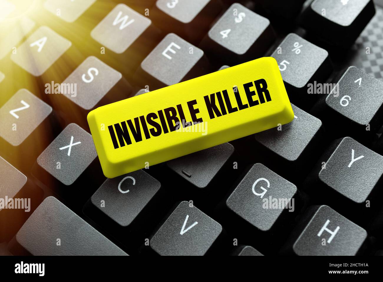 Text showing inspiration Invisible Killer. Business idea presence into ... Text showing inspiration Invisible Killer. Business idea presence into ...
