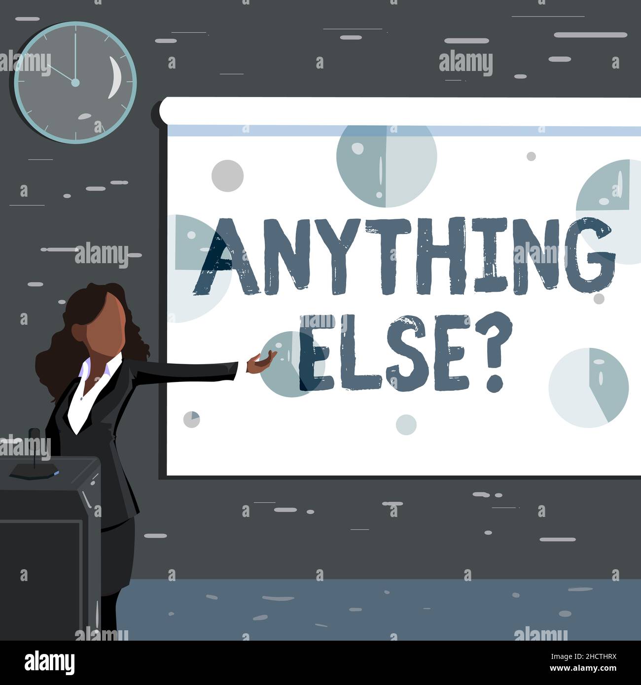 Sign displaying Anything Else Question. Conceptual photo Clarifications ...