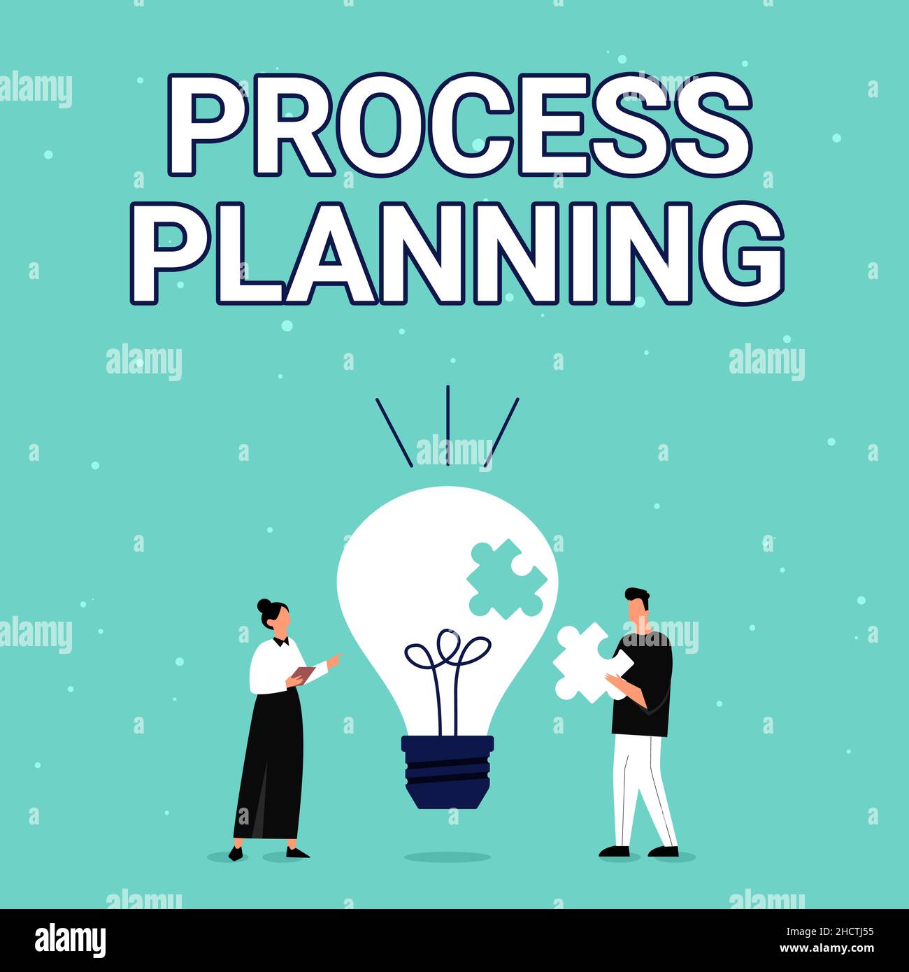 Inspiration showing sign Process Planning. Concept meaning the ...