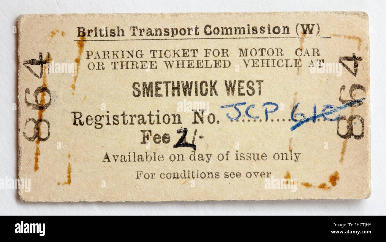1960s train ticket hi-res stock photography and images - Alamy