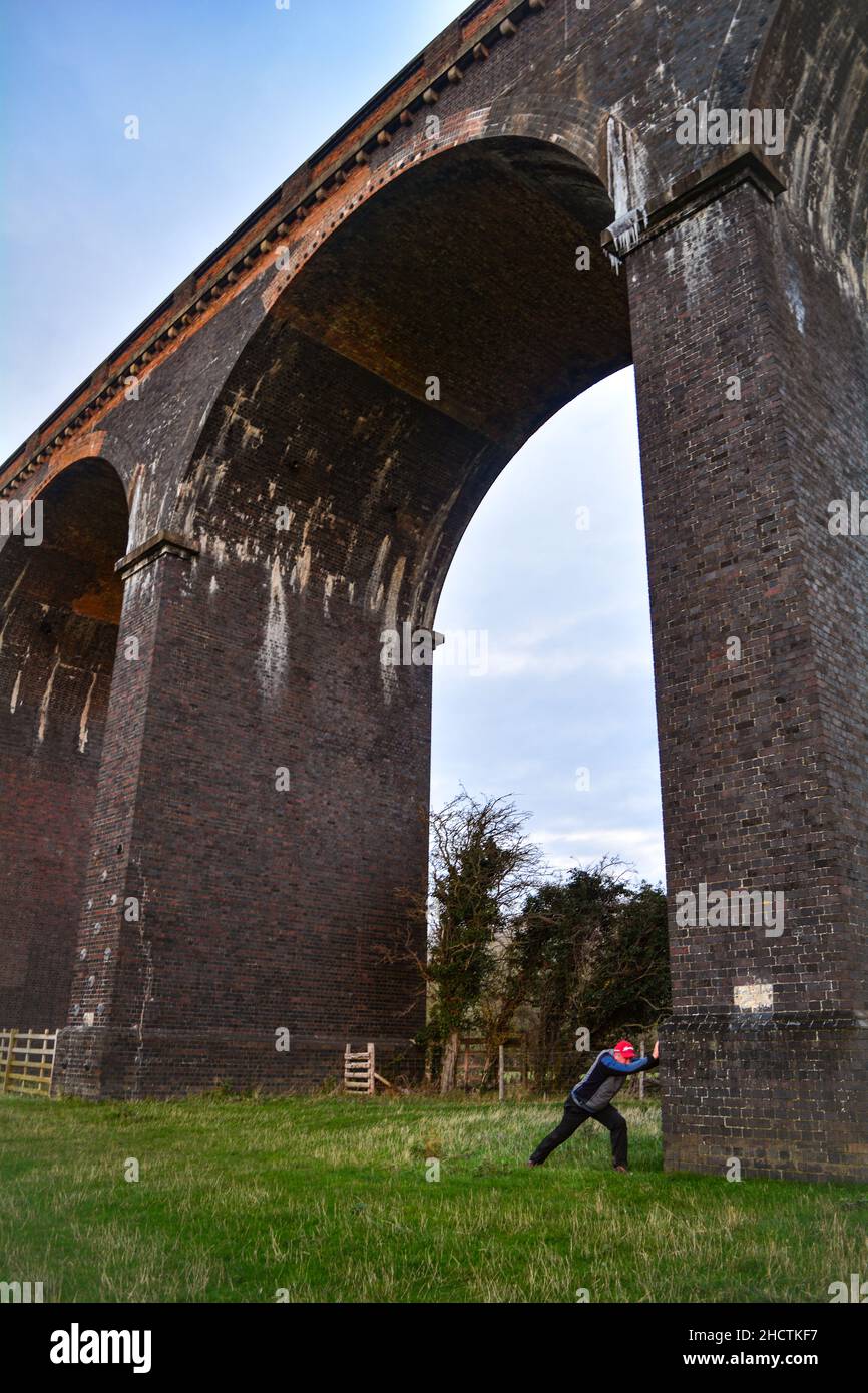 The Welland Viaduct and Seaton Viaduct and Harringworth Viaduct in ...