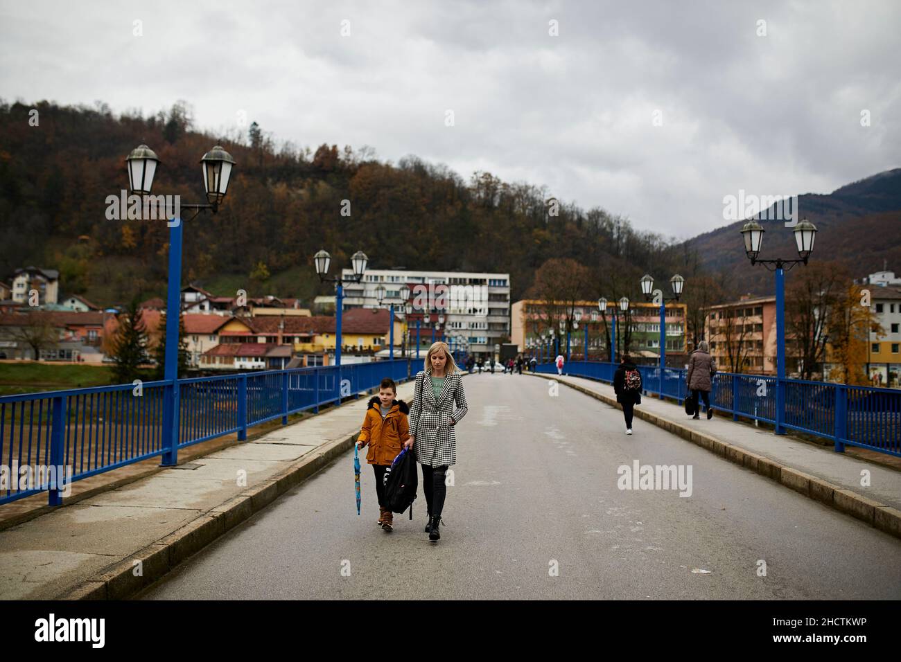 Bridge in Gorazde, Bosnia and Herzegovina Stock Photo - Alamy