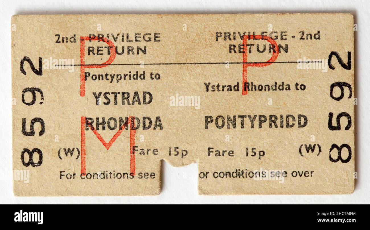 1960s train ticket hi-res stock photography and images - Alamy
