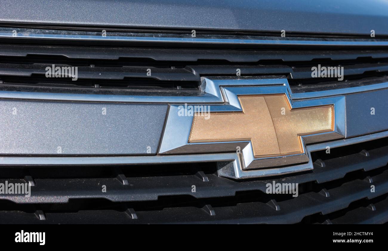 Chevrolet logo hi-res stock photography and images - Alamy