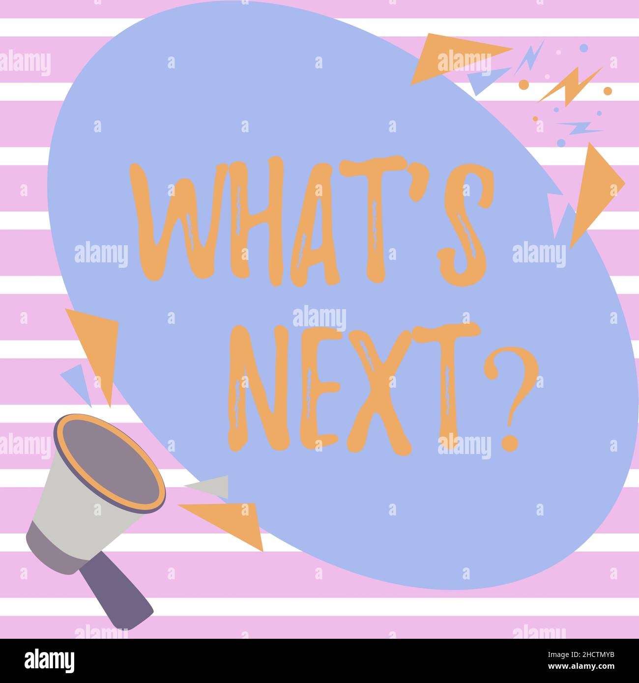 Conceptual display Whats Next Question. Business approach Expecting Any ...