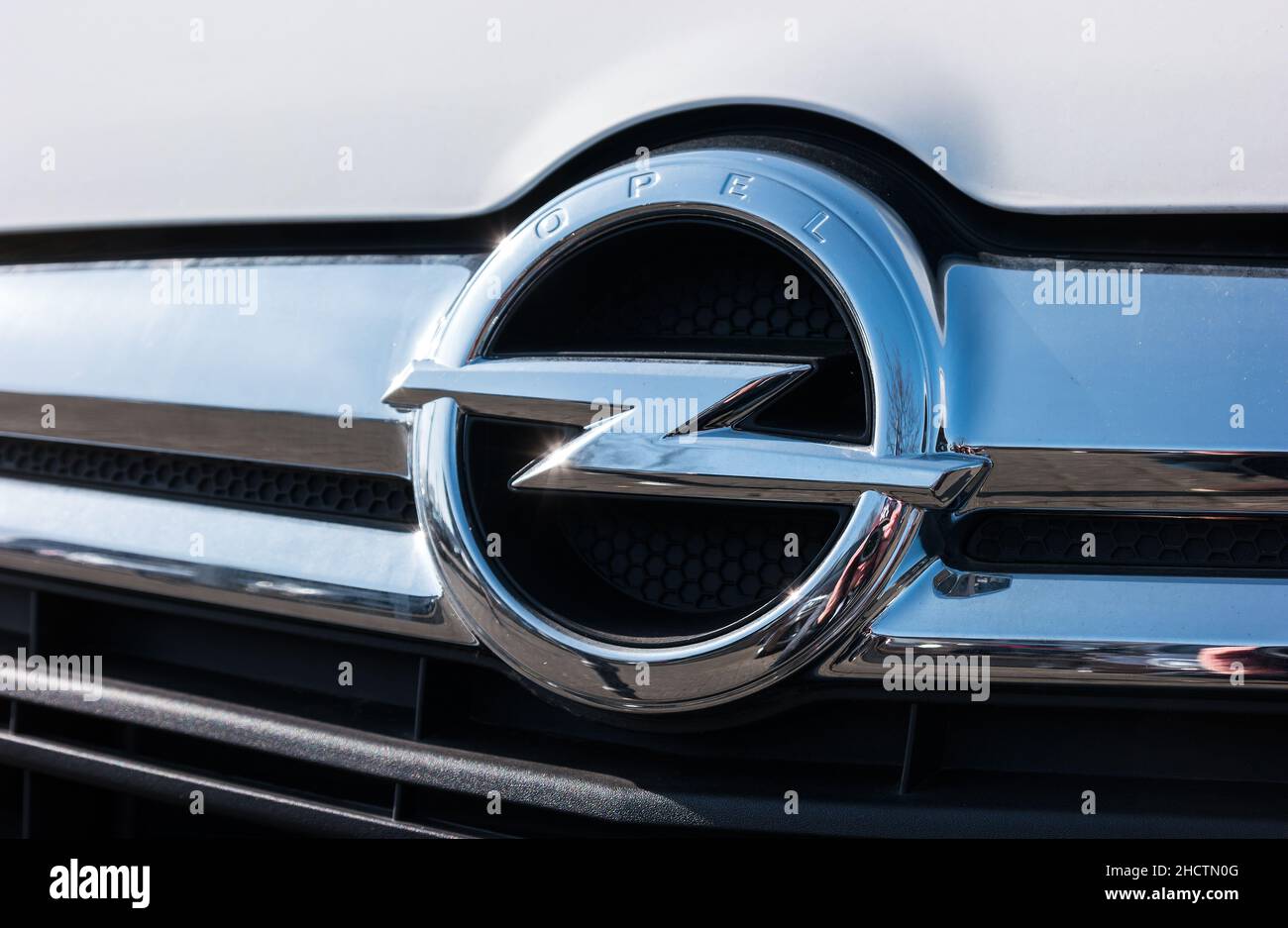 Logo german automobile manufacturer opel hi-res stock photography and ...
