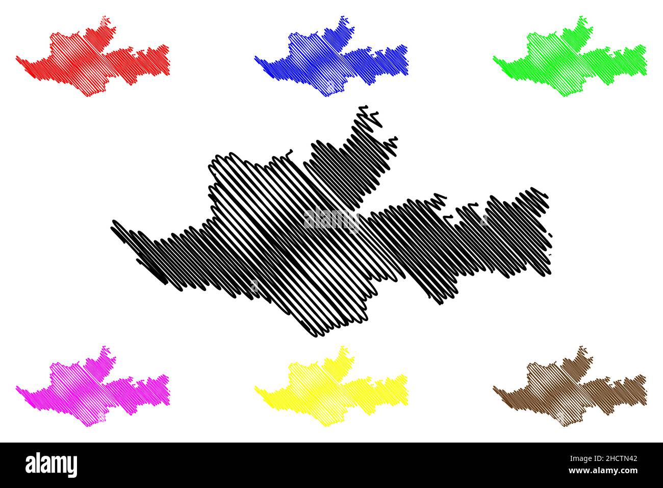 Sangli district (Maharashtra State, Pune Division, Republic of India ...