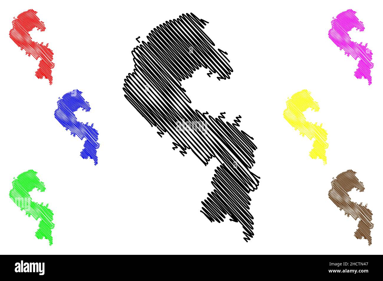 Sahibzada Ajit Singh Nagar district (Punjab State, Republic of India ...