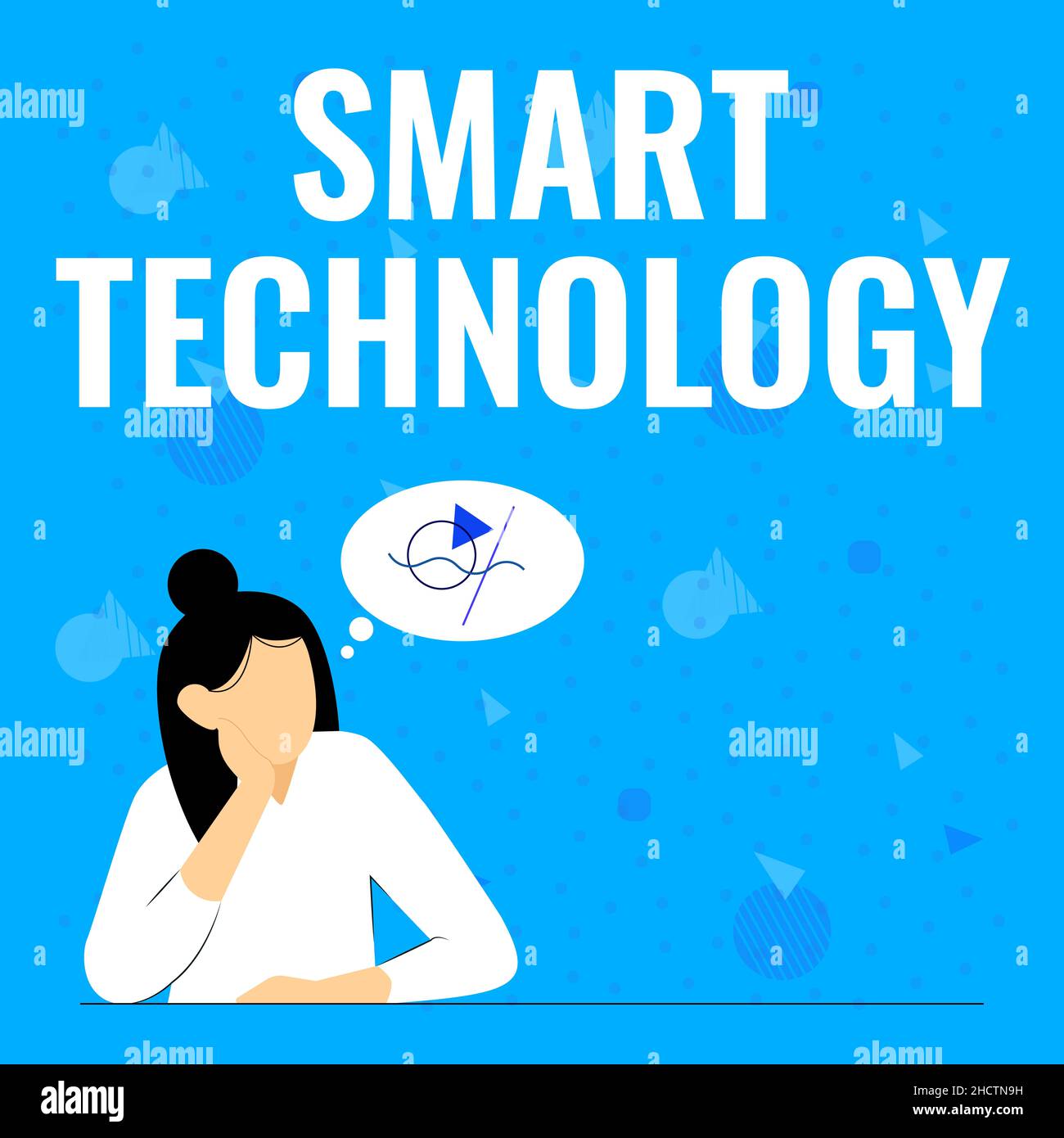 Conceptual display Smart Technology. Business idea used to protect and prevent errors in hard ...